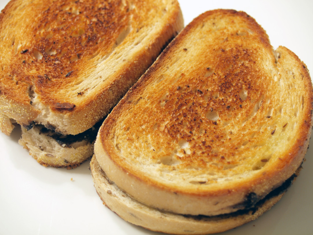 Tintern Cheddar & Mushroom Mayo Grilled Cheese – grilledshane.com