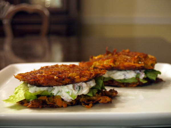 Root Vegetable Fritter Grilled Cheese – grilledshane.com